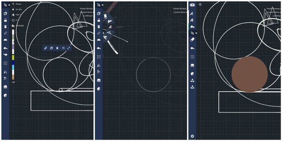 Creating Geometric Animal Art • Concepts App • Infinite, Flexible Sketching
