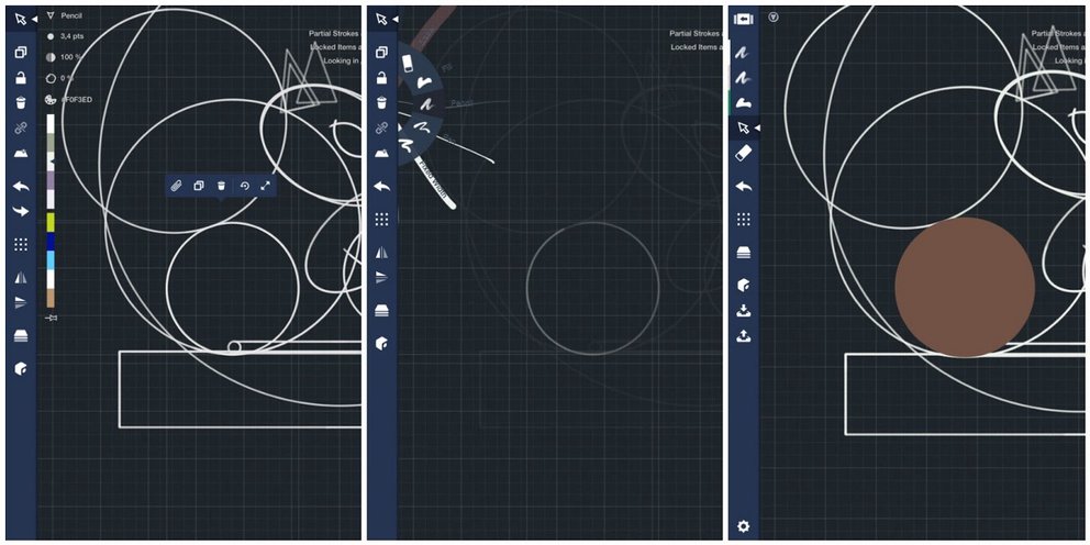 Creating Geometric Animal Art • Concepts App • Infinite, Flexible Sketching