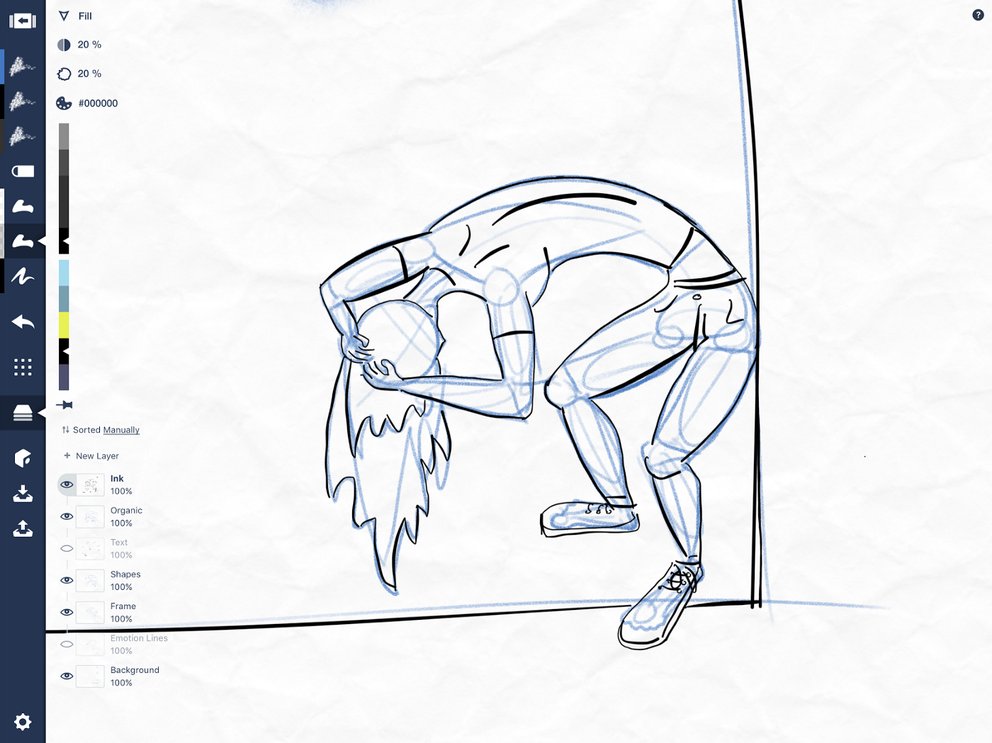 Character Sketching Basics • Concepts App • Infinite Flexible Sketching