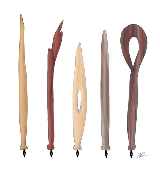 How to Draw Wood Textures • Concepts App • Infinite, Flexible Sketching