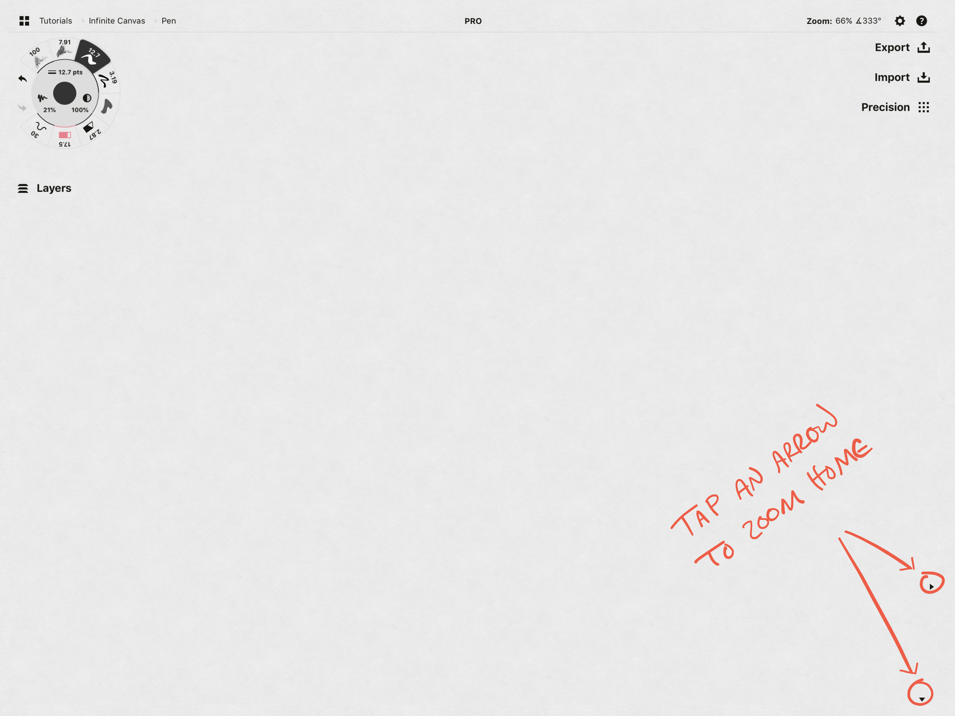 Working with Your Infinite Canvas • Concepts App • Infinite, Flexible ...