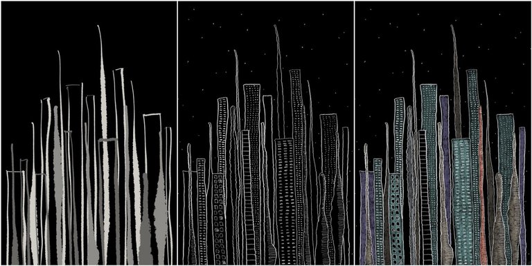 Draw A Cityscape • Concepts App • Infinite, Flexible Sketching