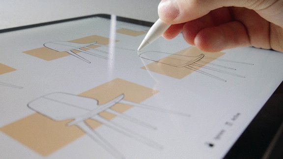 The Nudge Tool • Concepts App • Infinite, Flexible Sketching