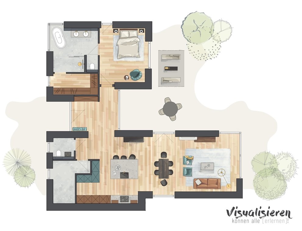 Turning an Interior Design Vision into a Visualization • Concepts App ...