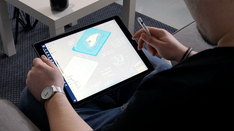 Building a Scale Model • Concepts App • Infinite, Flexible Sketching