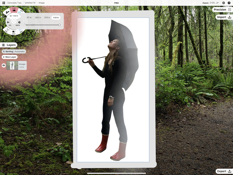 How to Make a Transparent PNG Object • Concepts App • Infinite ...