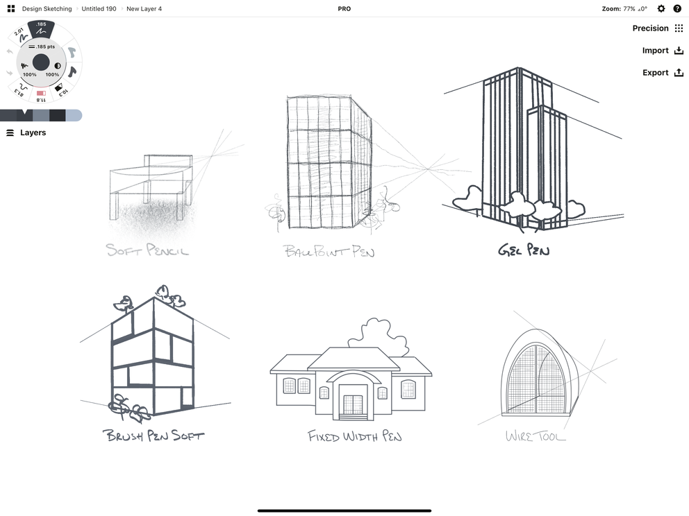 How to Set Up a Perspective Grid in Concepts • Concepts App • Infinite ...