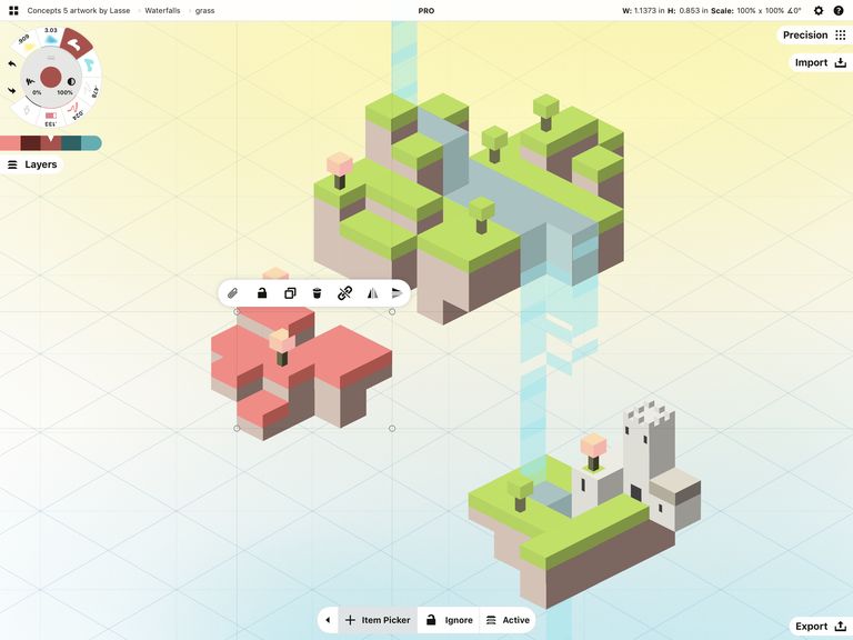 Select and Edit Your Notes, Drawings and Designs • Concepts App ...