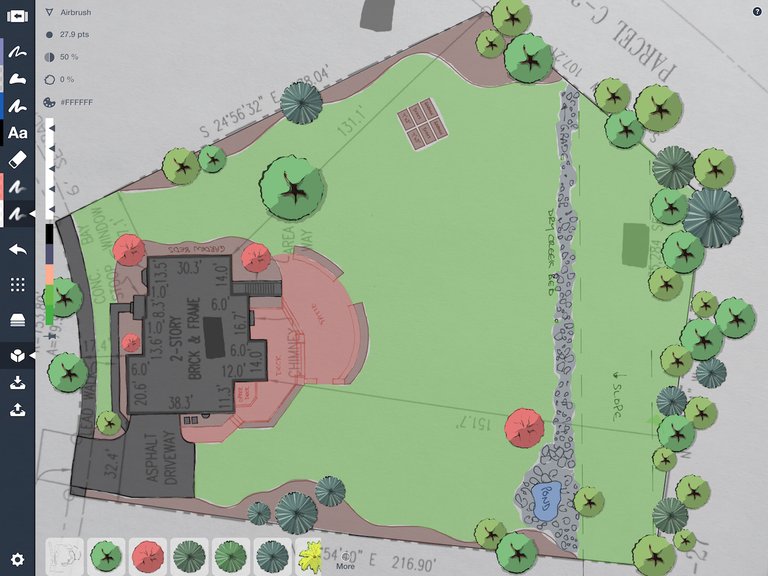 How to Design a Landscape • Concepts App • Infinite, Flexible Sketching