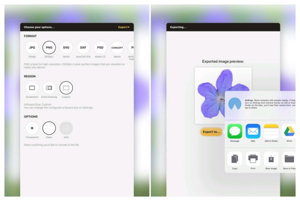 Create a Photo-Based Brush • Concepts App • Infinite, Flexible Sketching