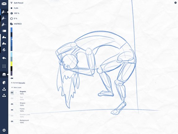 Character Sketching Basics • Concepts App • Infinite Flexible Sketching