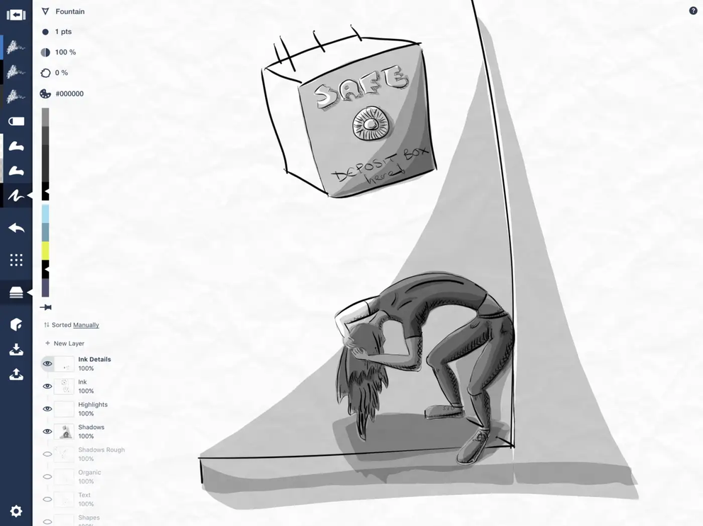 Character Sketching Basics • Concepts App • Infinite Flexible Sketching