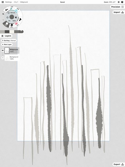 Draw A Cityscape • Concepts App • Infinite, Flexible Sketching