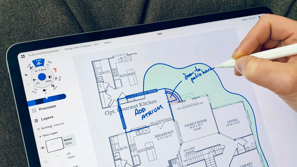 How to Create a Floor Plan • Concepts App • Infinite, Flexible Sketching