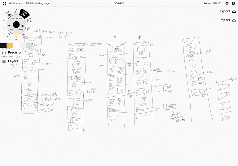 Sketching Wireframes For Web Design • Concepts App • Infinite Flexible