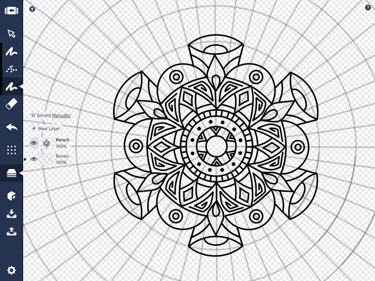 How to Draw a Mandala in Concepts • Concepts App • Infinite, Flexible ...