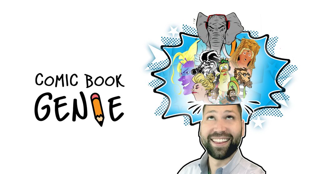 Comic Character Sketching • Concepts App • Infinite, Flexible Sketching
