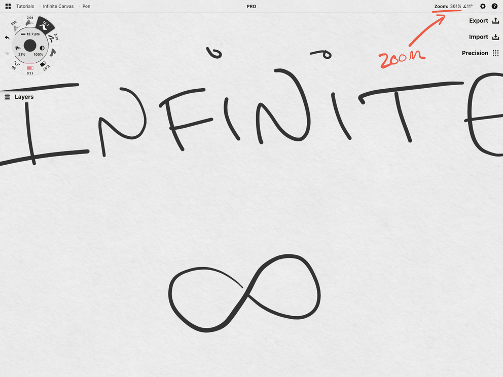 Working with Your Infinite Canvas • Concepts App • Infinite, Flexible ...
