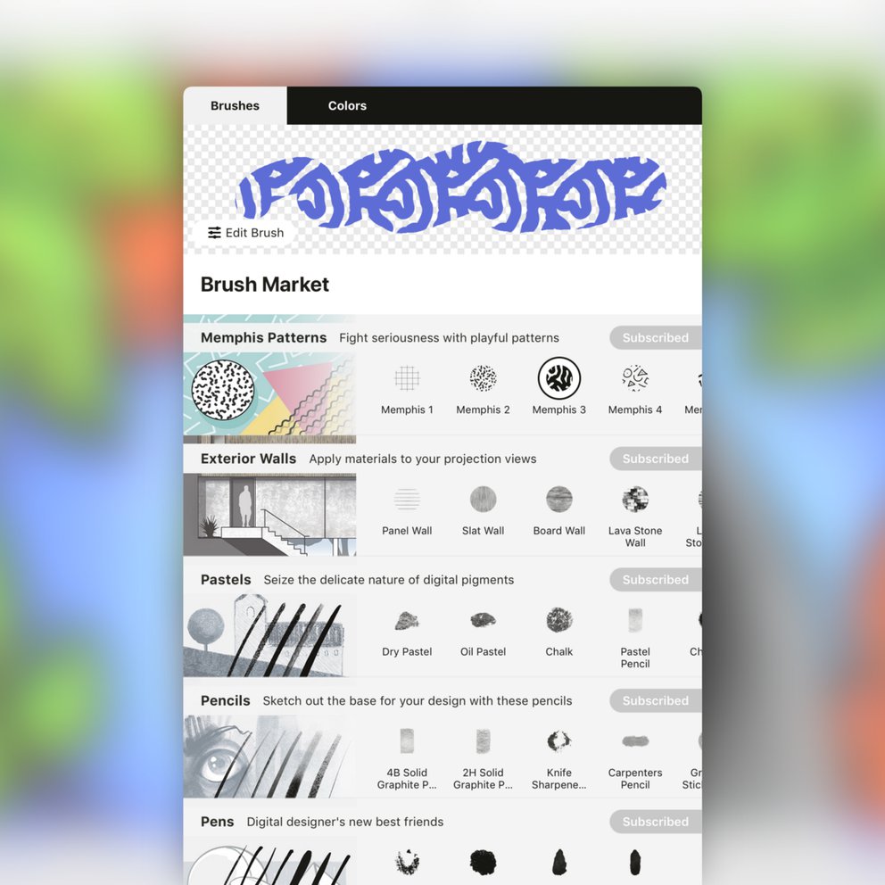 Setting Up Your Menus, Brushes and Presets • Concepts App • Infinite, Flexible Sketching