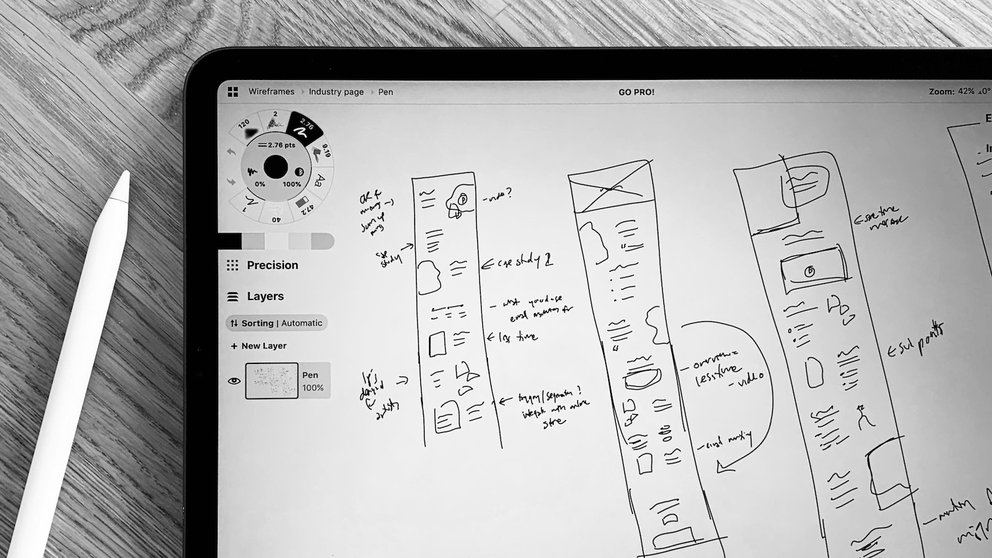 Sketching Wireframes For Web Design • Concepts App • Infinite Flexible
