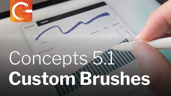 How to Create a Custom Brush • Concepts App • Infinite, Flexible Sketching