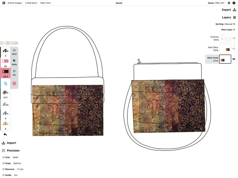 Adding Color and Pattern to Designs • Concepts App • Infinite, Flexible ...