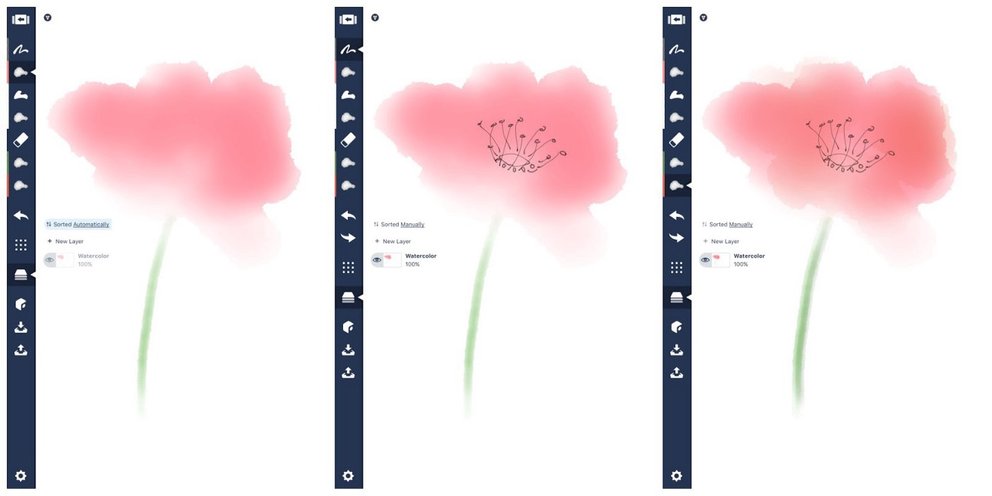 Introducing Vector Watercolor • Concepts App • Infinite, Flexible Sketching