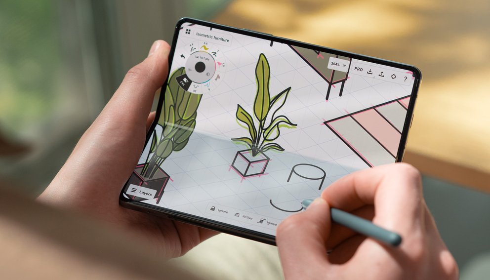 Samsung Concepts Parternship • Concepts App • Infinite, Flexible Sketching