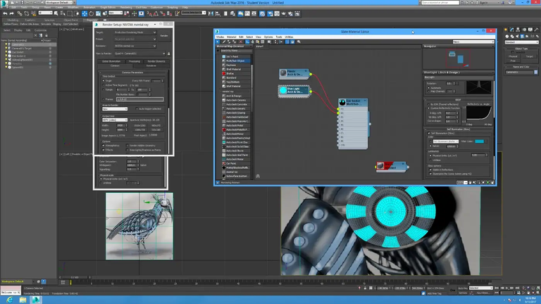 3D Rendering a Mechanical Ibis • Concepts App • Infinite, Flexible ...