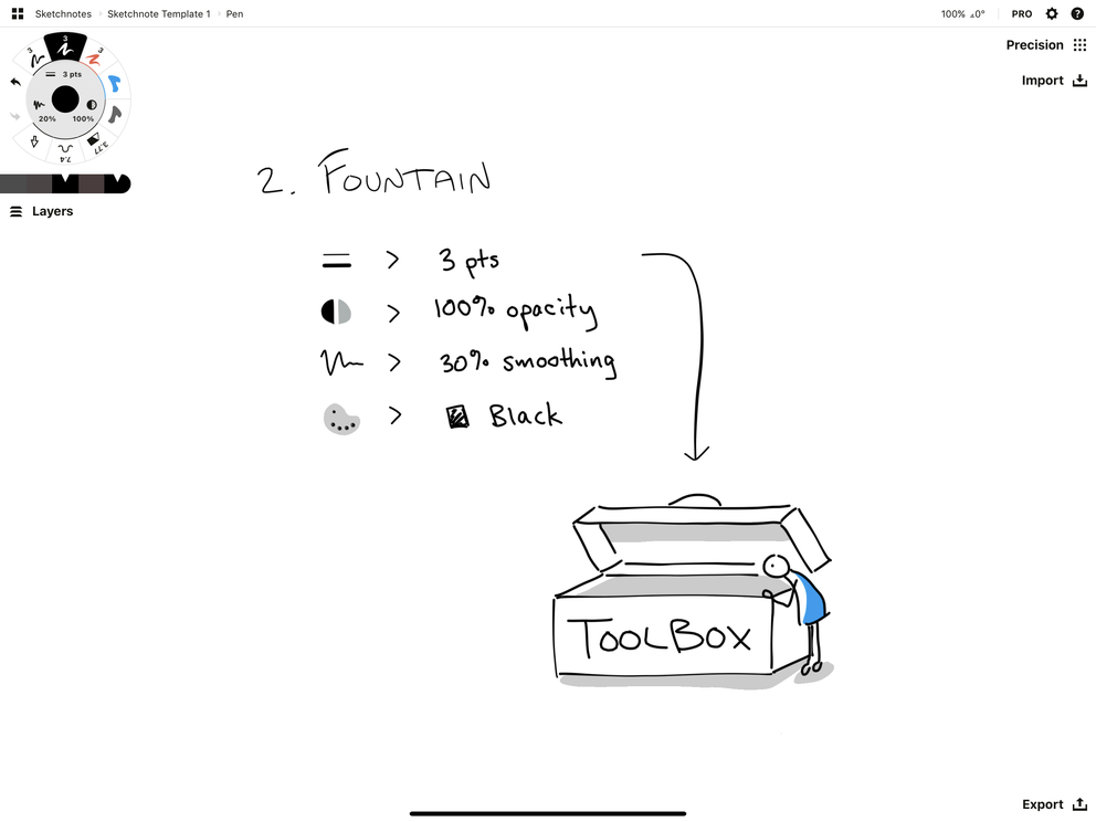 The Concepts Sketchnoting Toolbox • Concepts App • Infinite, Flexible ...
