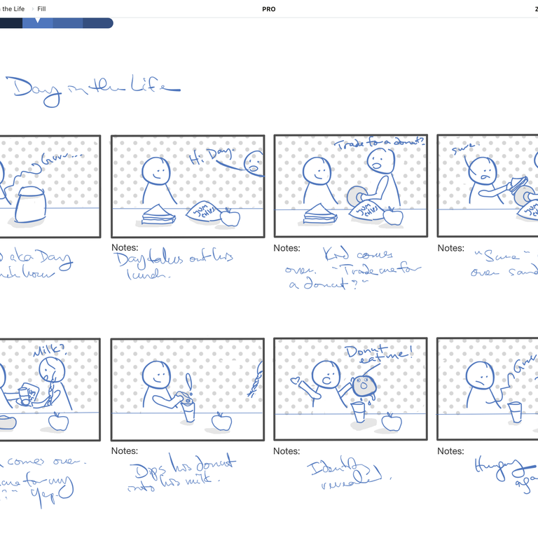 Creating a Project Template • Concepts App • Infinite, Flexible Sketching