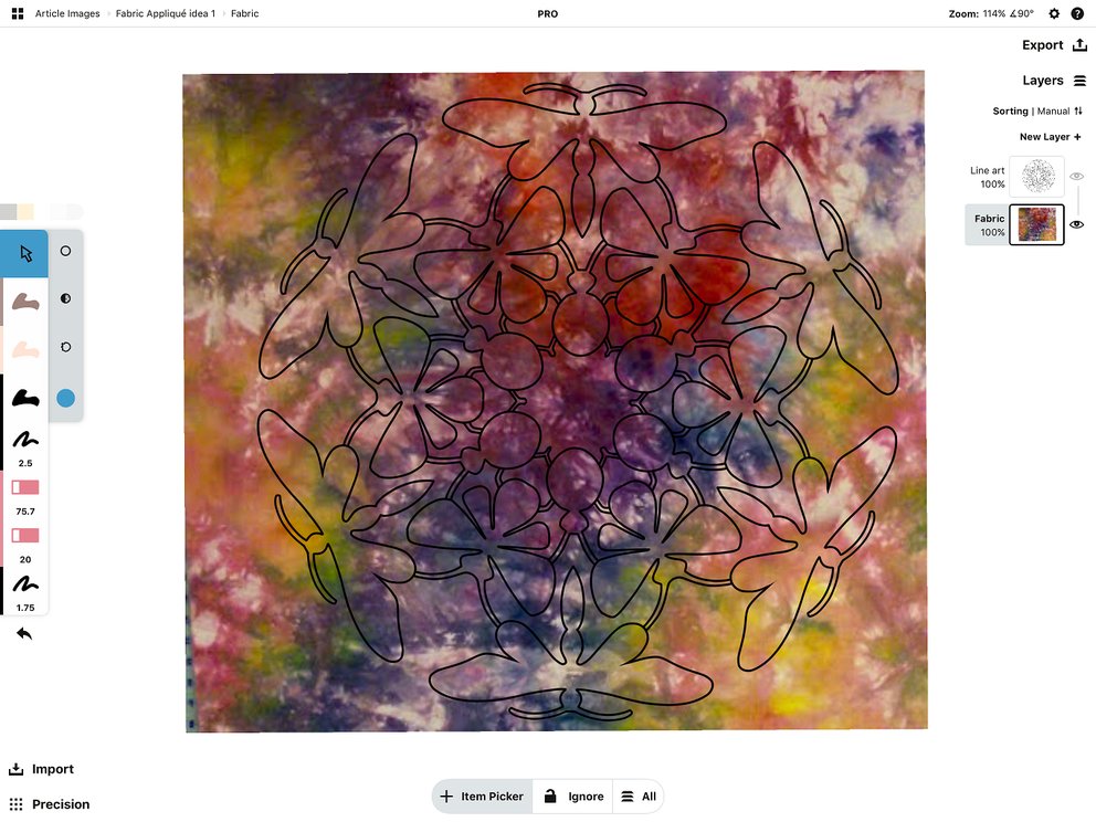 Adding Color and Pattern to Designs • Concepts App • Infinite, Flexible ...