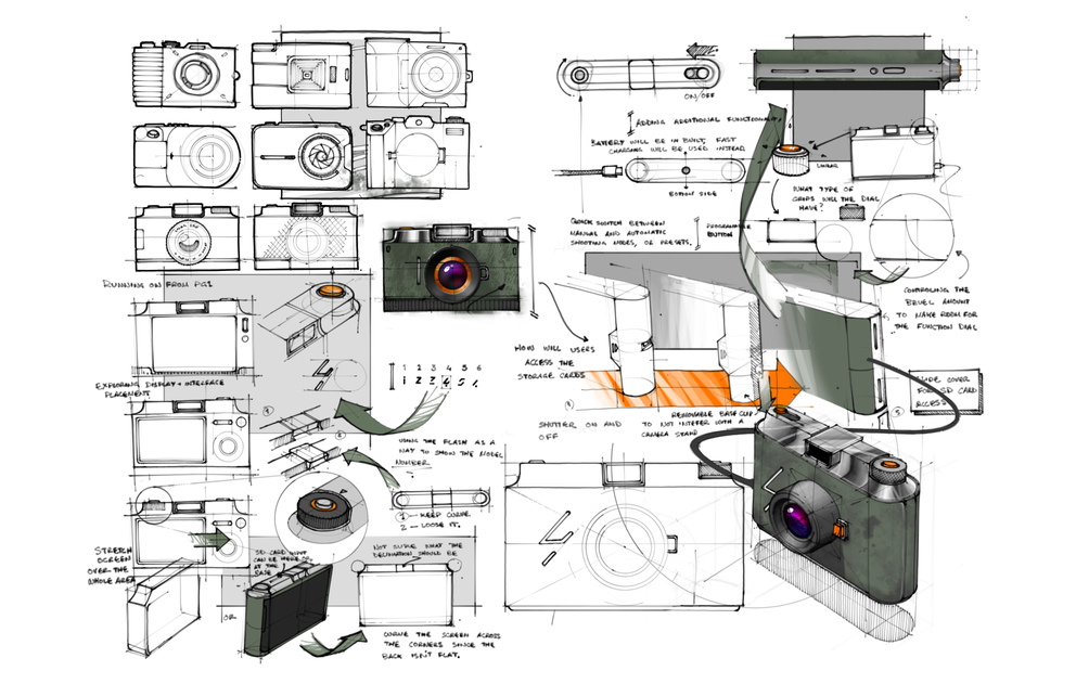 Visualisation-focused Design • Concepts App • Infinite, Flexible Sketching