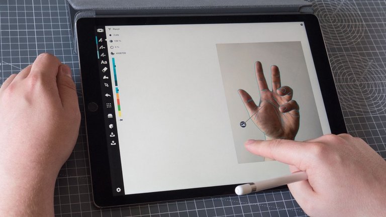 Draw Your Own Hand • Concepts App • Infinite, Flexible Sketching
