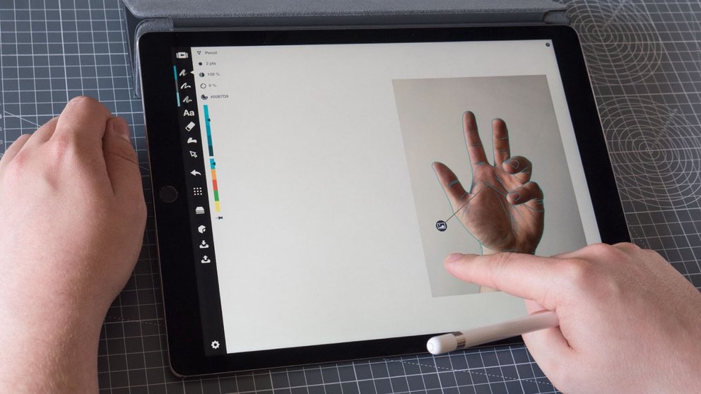 Draw Your Own Hand • Concepts App • Infinite, Flexible Sketching
