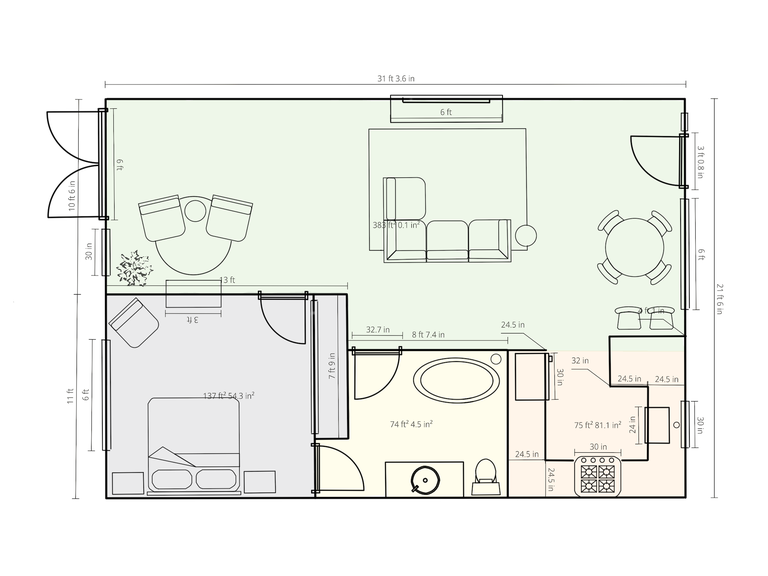 How to Create a Floor Plan • Concepts App • Infinite, Flexible Sketching