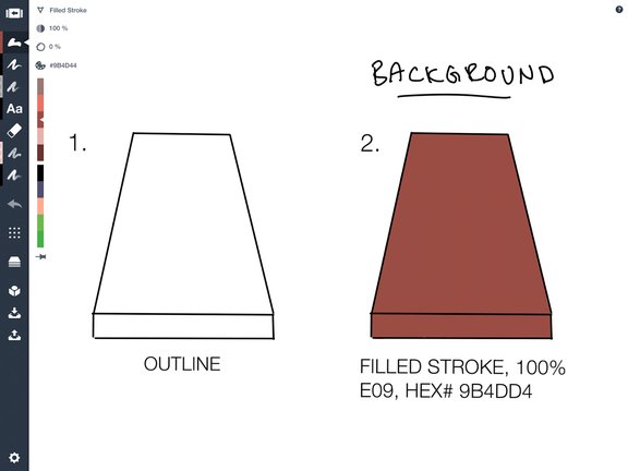How to Draw Wood Textures • Concepts App • Infinite, Flexible Sketching