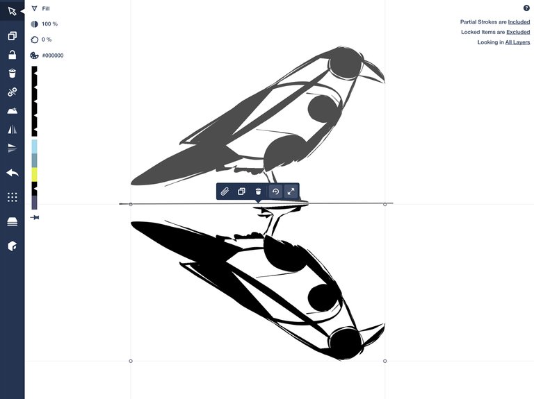 How to Make an Easy Reflection • Concepts App • Infinite, Flexible ...