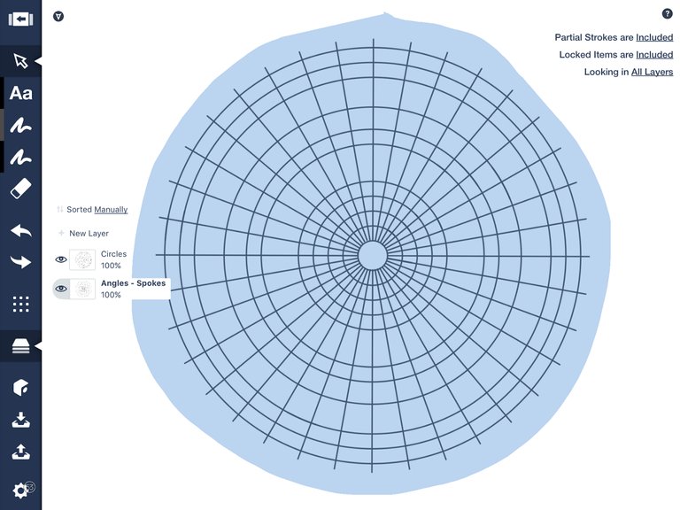How to Draw a Mandala in Concepts • Concepts App • Infinite, Flexible ...