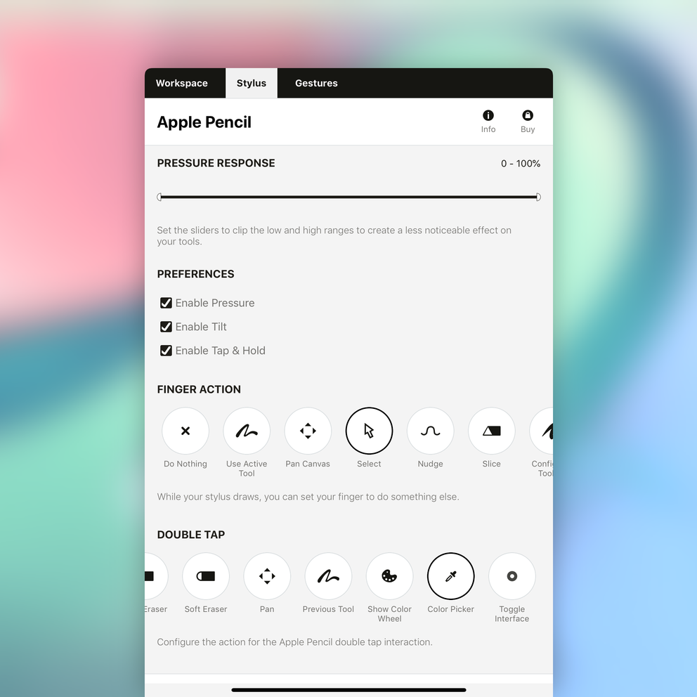 How To Use The Color Picker • Concepts App • Infinite Flexible Sketching