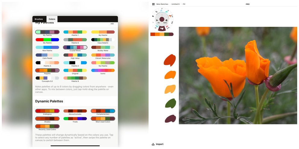 How to Use the Color Picker • Concepts App • Infinite, Flexible Sketching