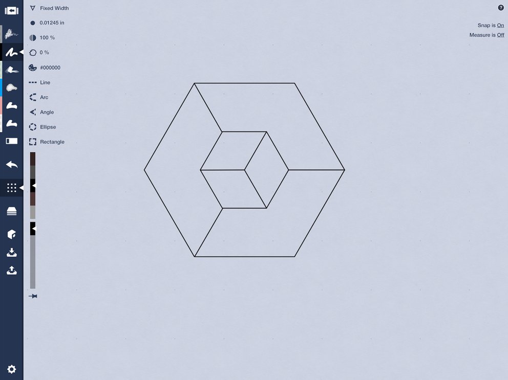 Create Your Own Geometric Illusions • Concepts App • Infinite, Flexible ...