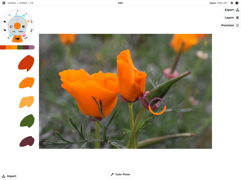 How to Use the Color Picker • Concepts App • Infinite, Flexible Sketching