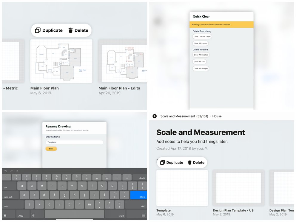 Creating a Project Template • Concepts App • Infinite, Flexible Sketching