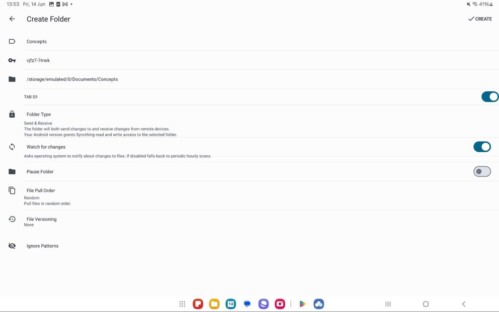 How To Use Syncthing To Sync Your Drawings • Concepts App • Infinite Flexible Sketching