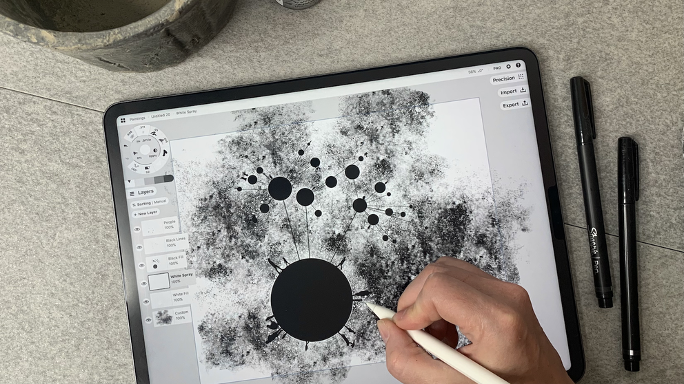 Creating a Project Template • Concepts App • Infinite, Flexible Sketching