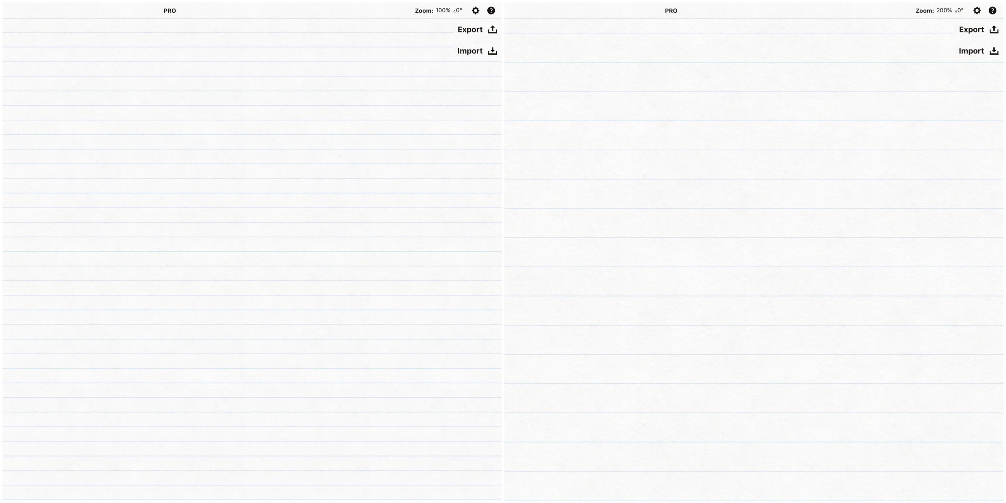 How To Create Lined Paper Concepts App Infinite Flexible Sketching
