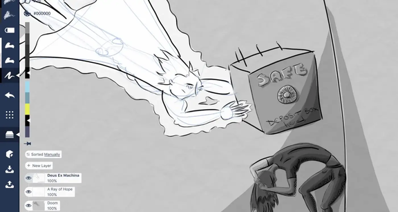 Character Sketching Basics • Concepts App • Infinite Flexible Sketching