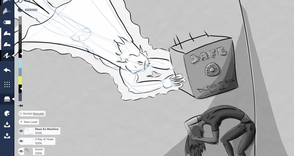 Character Sketching Basics • Concepts App • Infinite Flexible Sketching