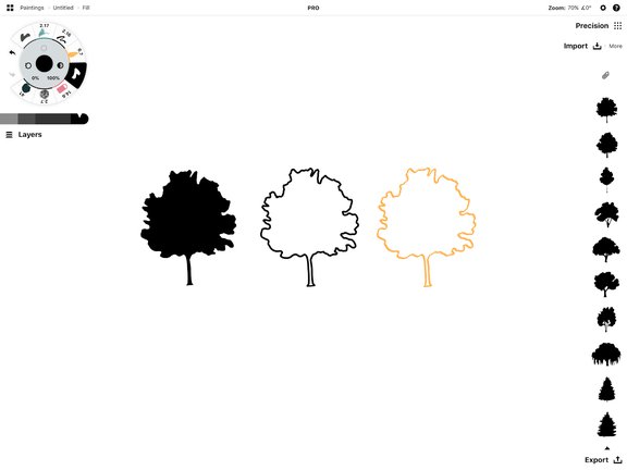 Using the Object Library and Make Your Own Objects • Concepts App • Infinite, Flexible Sketching